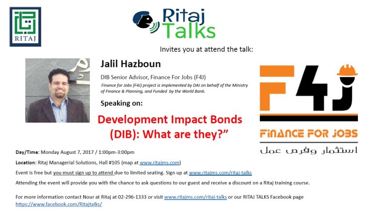 Past RITAJ Talks - Ritaj Managerial Solutions